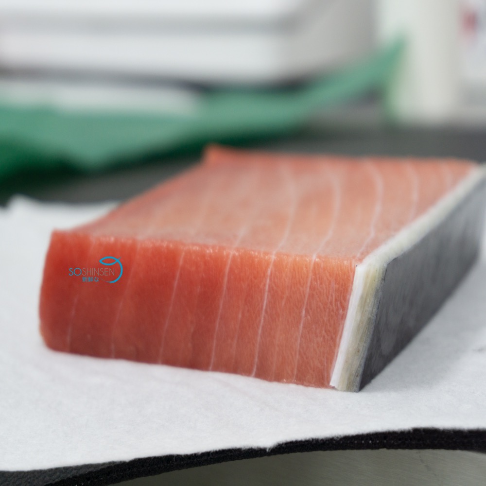 Quality Japanese Honmaguro Chutoro & Akami – Sekawara Cut