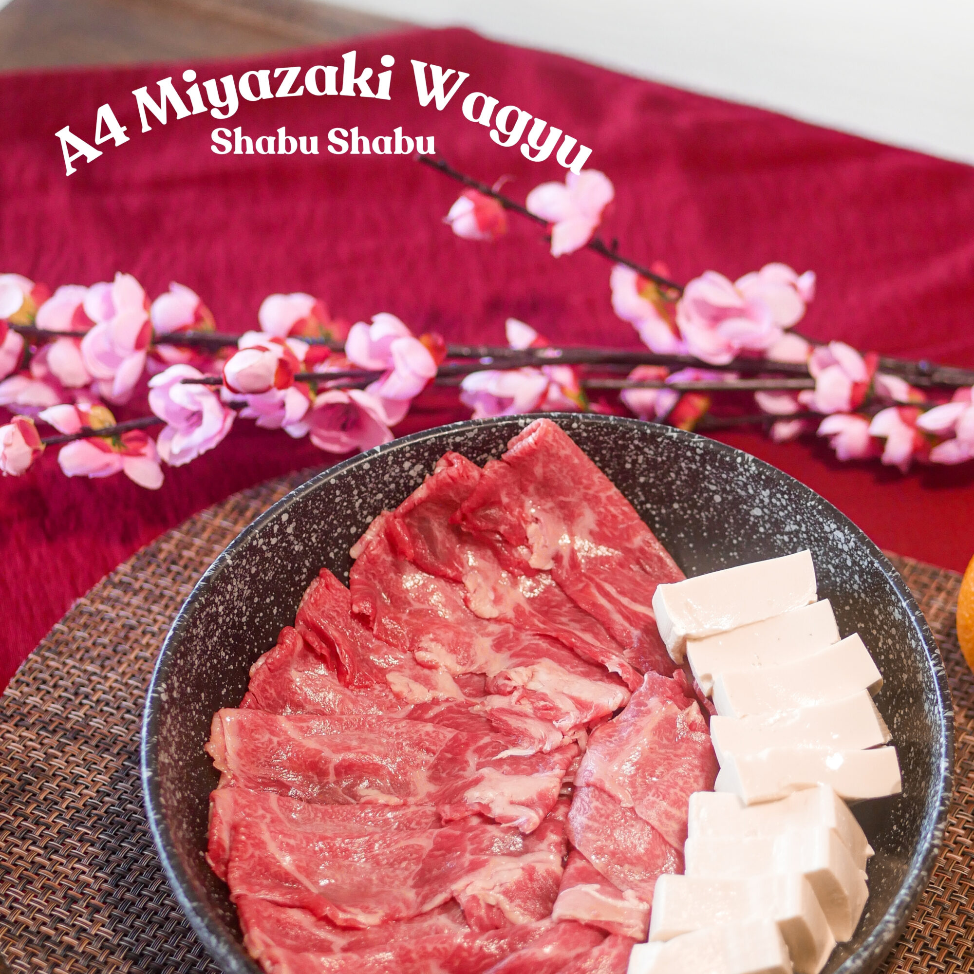 Wagyu Beef Shabu Shabu (Chuck Roll) | A4 Miyazaki Wagyu Beef